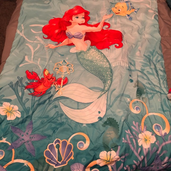 Disney | Bedding | Disney Ariel Little Mermaid Toddler Bedding Set ...